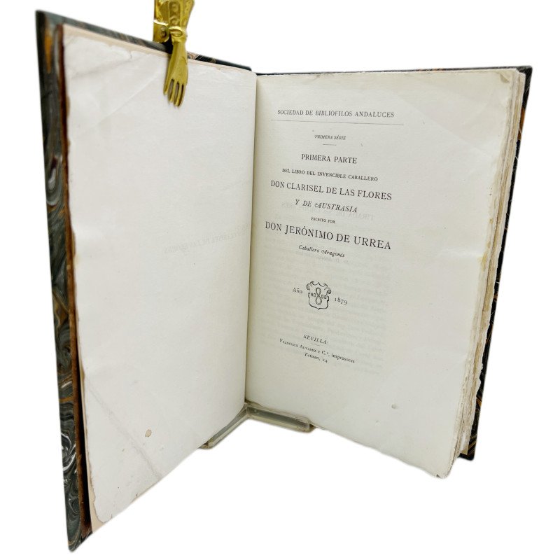 J. JIMÉNEZ DE URREA - CLARISEL DE LAS FLORES Y DE AUSTRASIA - 1879