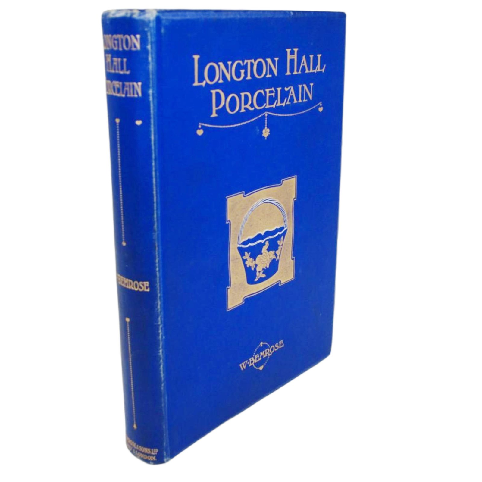 WILLIAM BEMROSE - LONGTON HALL PORCELAIN - 1906